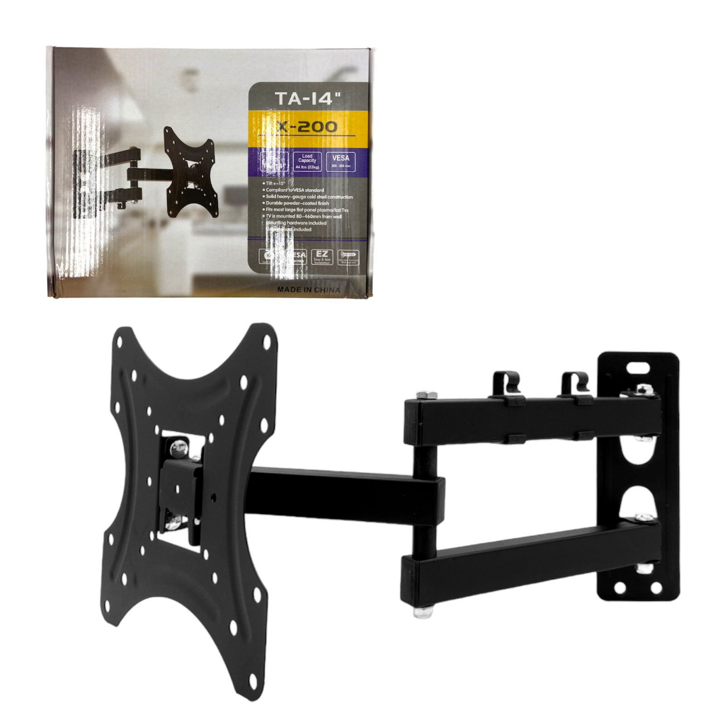 Suporte Tv Articulado Móvel 14" á 42" Polegada Retrátil X-200 14 ...
