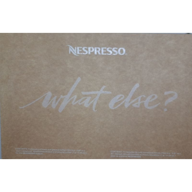 Caixa "What Else" com 12 cápsulas Nespresso Vertuo (Val. 30/06/2025 ...