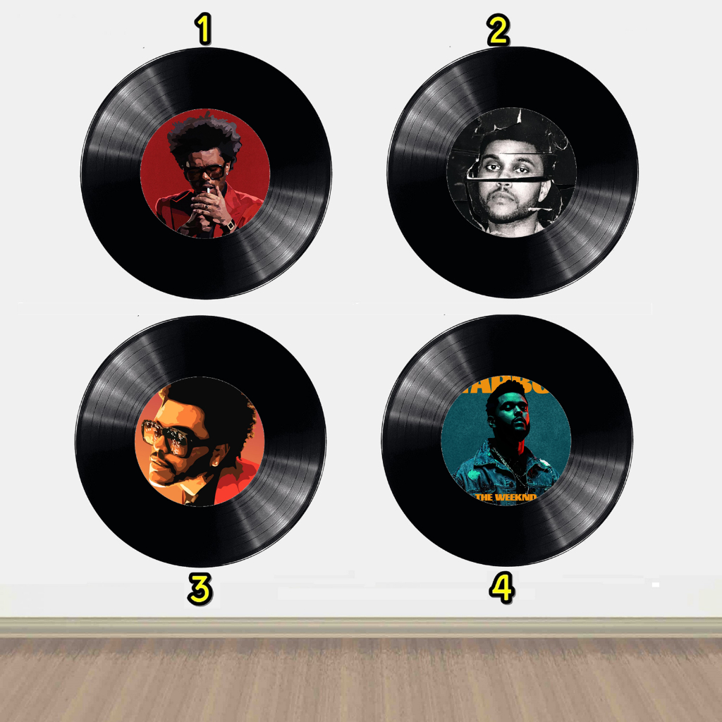 Disco Vinil The Weeknd Lp Decorativo | Shopee Brasil