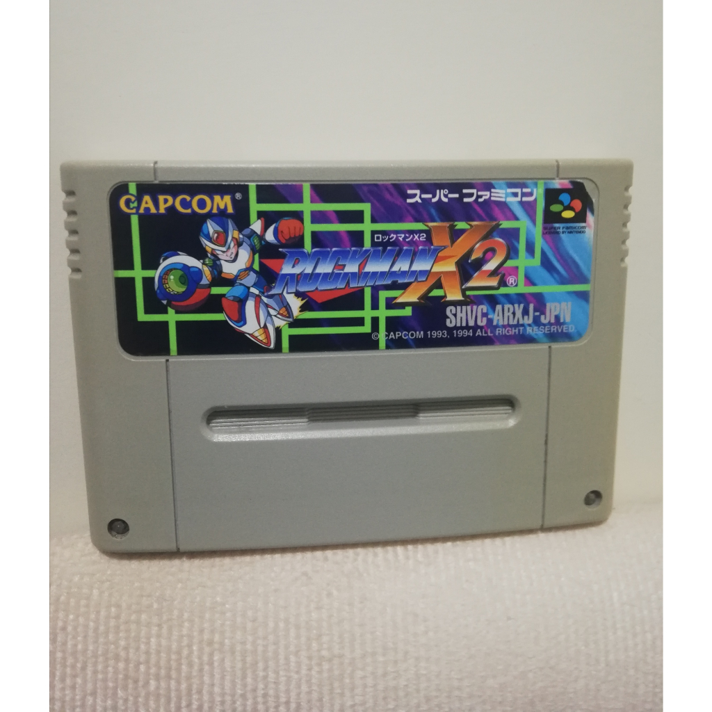 Megaman X2 Snes Rockman X2 Super Famicom | Shopee Brasil
