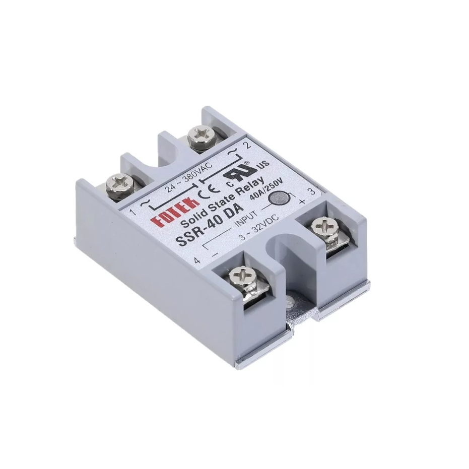 Rele De Estado Sólido Ssr-40da 40a 250v 3-32v C/ Nota | Shopee Brasil