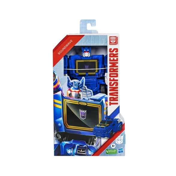 Boneco Transformers Authentics Titan Changer SOUNDWAVE - Hasbro F6760 ...