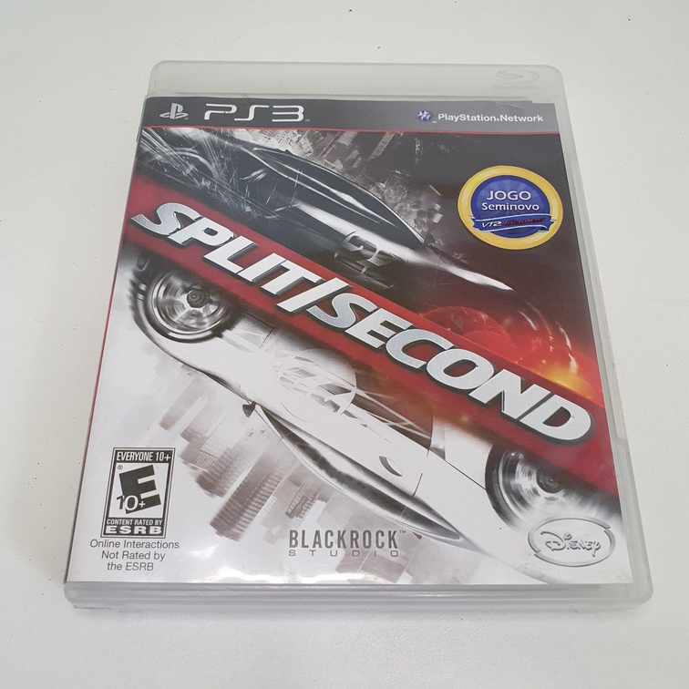 DVD Jogo de Video Game: Split/ Second PS3 - D0122 | Shopee Brasil