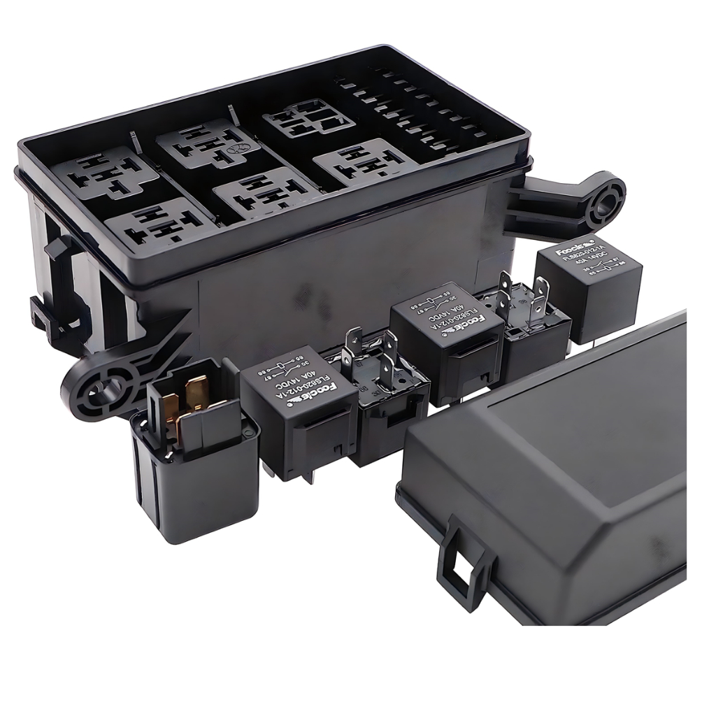 Caixa Base Rele Fusivel Universal com terminais | Shopee Brasil
