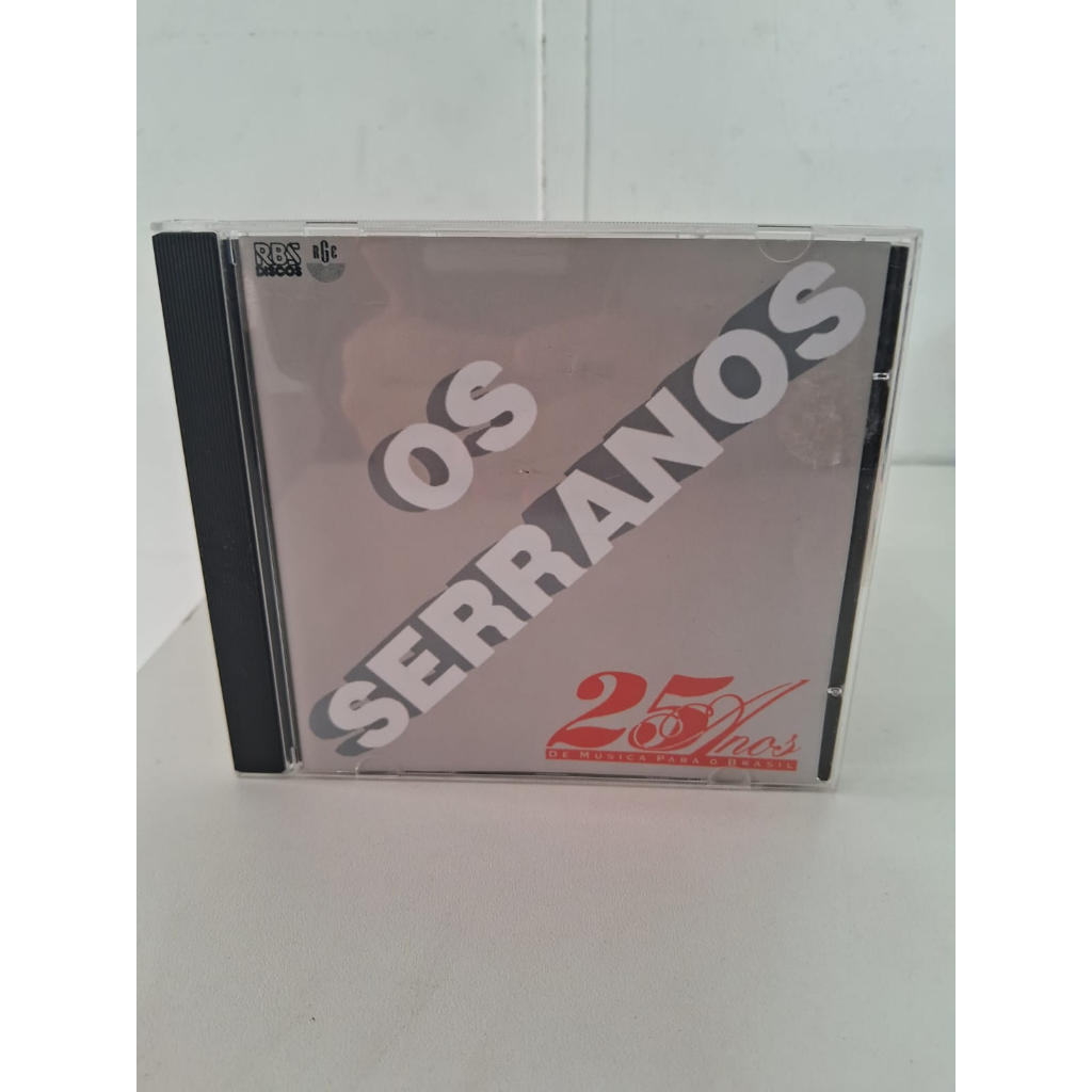 CD Os Serranos - 25 Anos de Musica para o Brasil | Shopee Brasil