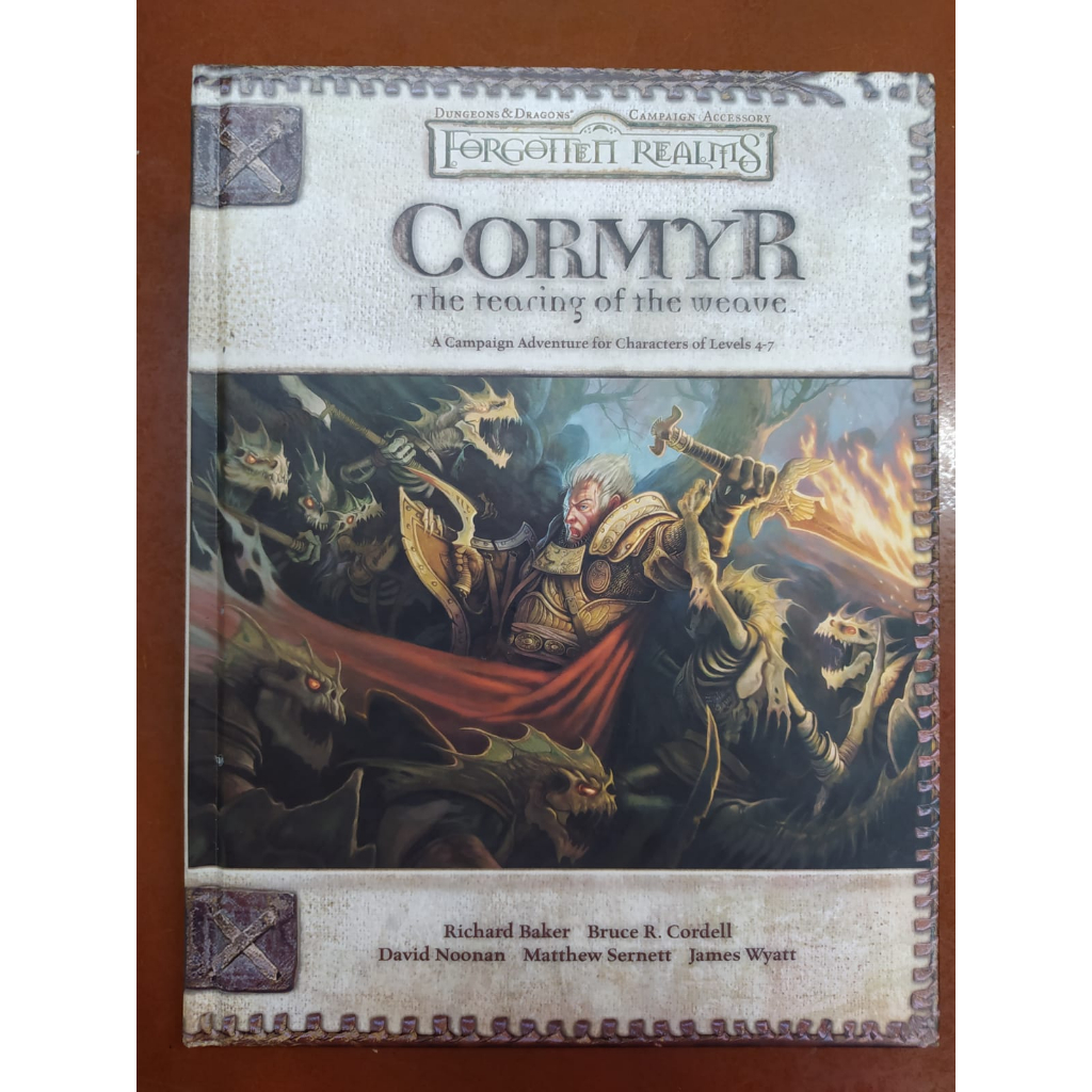 Cormyr the tearing of the weave Forgotten Realms Cenário de Campanha ...