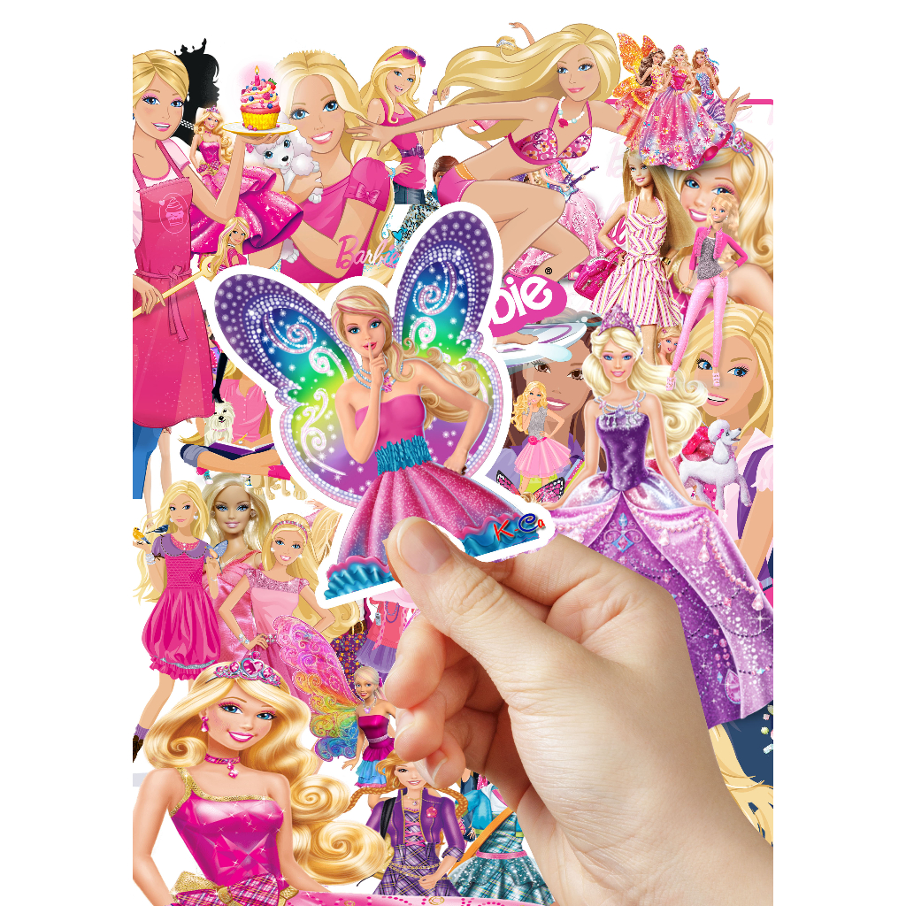 60 pcs Barbie Stickers/figurinhas Adesivo | Shopee Brasil