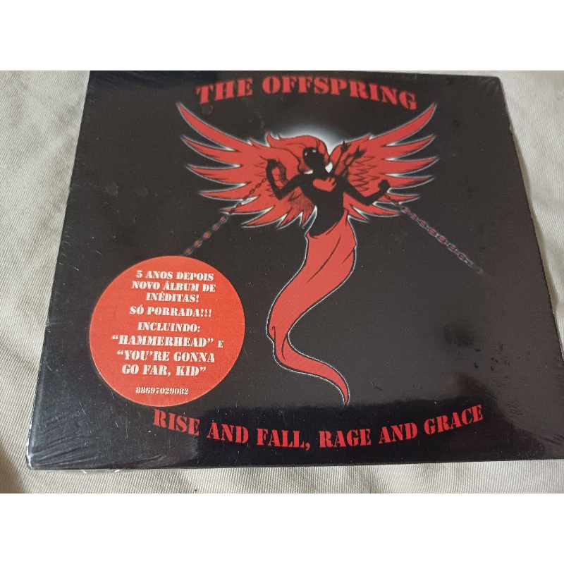 CD THE OFFSPRING RISE AND FALL, RAGE AND GRACE NOVO RARO | Shopee Brasil