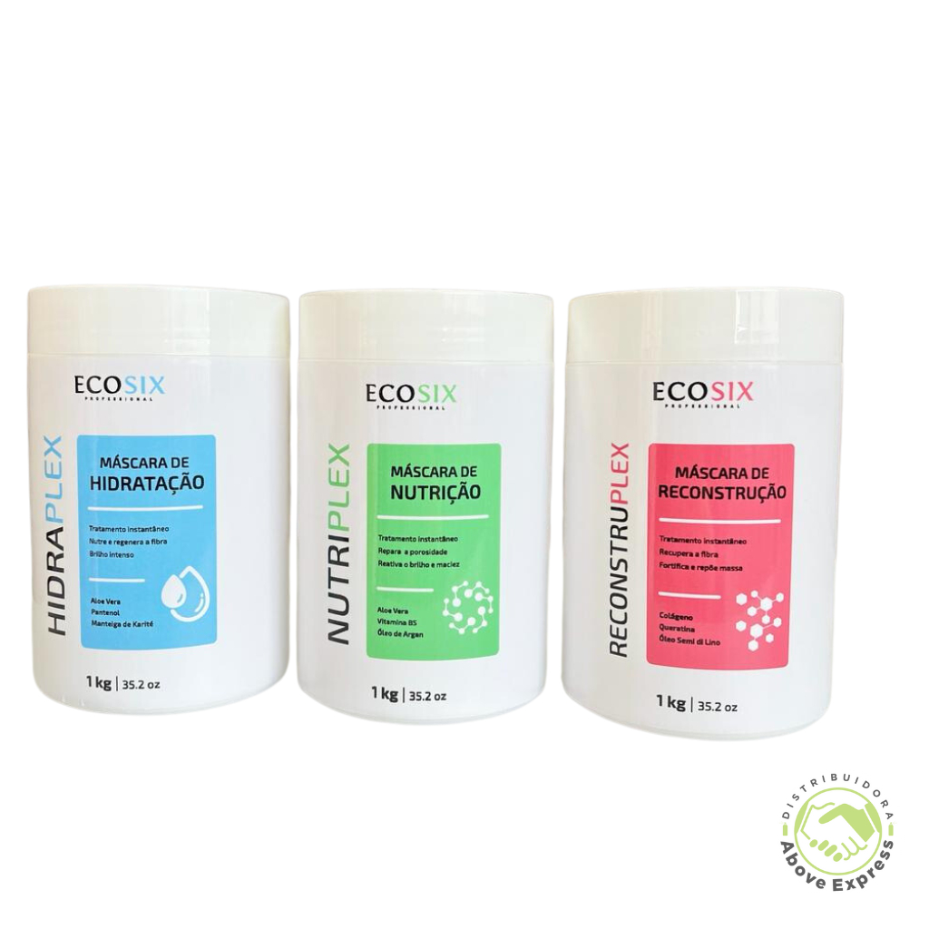 Ecosix linha plex Nutriplex Hidraplex Reconstruplex 1kg | Shopee Brasil