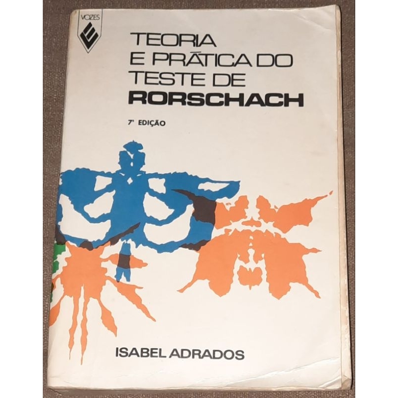 Livro teoria e prática do teste de Rorschach ref 843 | Shopee Brasil
