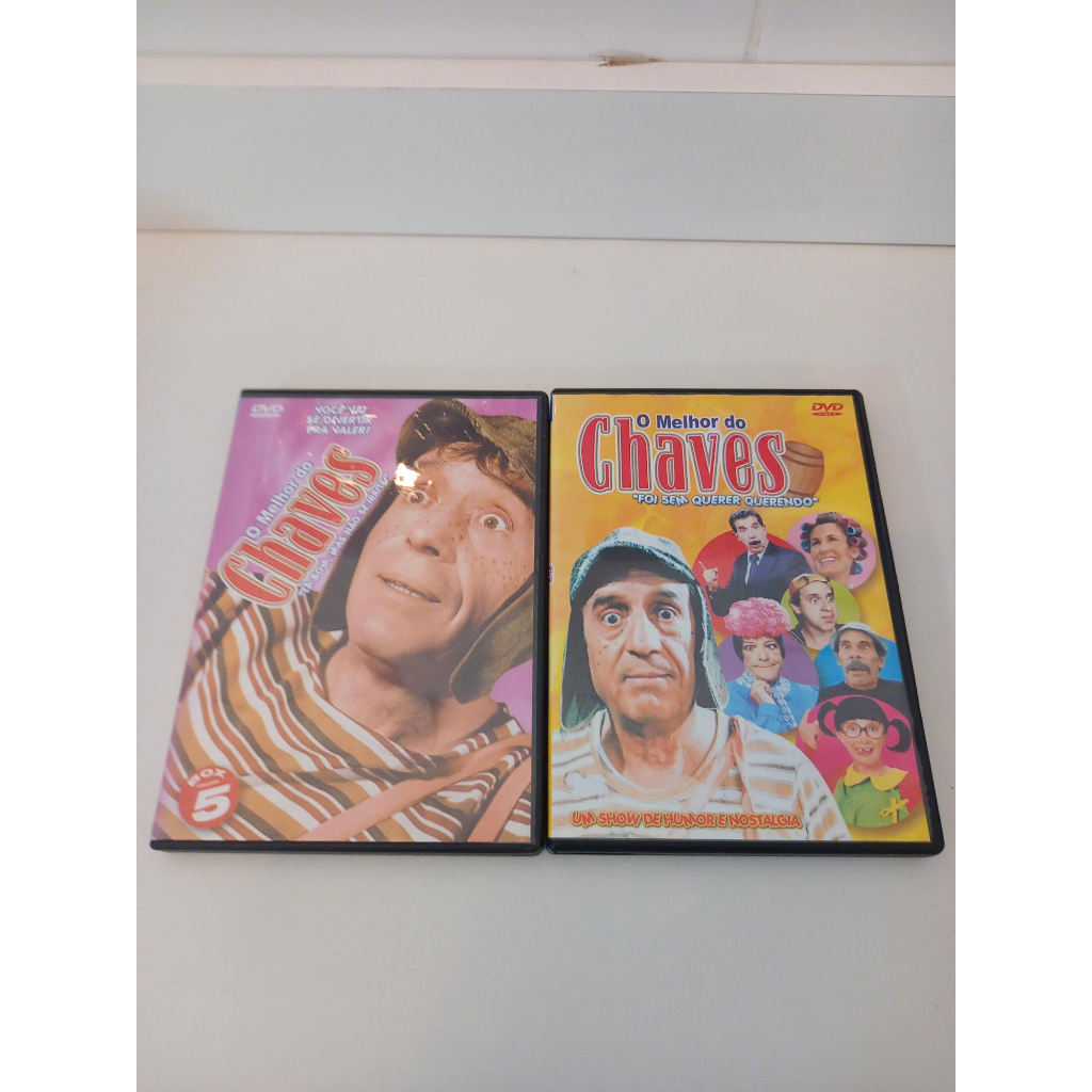 DVD - COLEÇÃO CHAVES - 2 dvds | Shopee Brasil