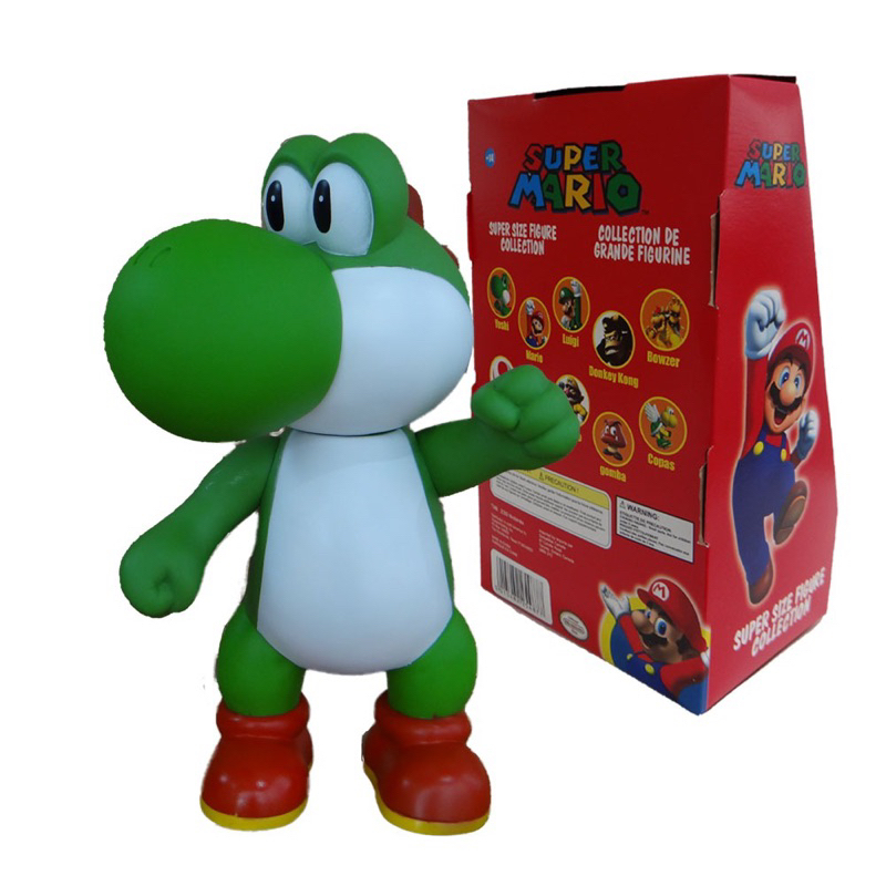 Boneco Yoshi - Collection - Super Mario Bros | Shopee Brasil