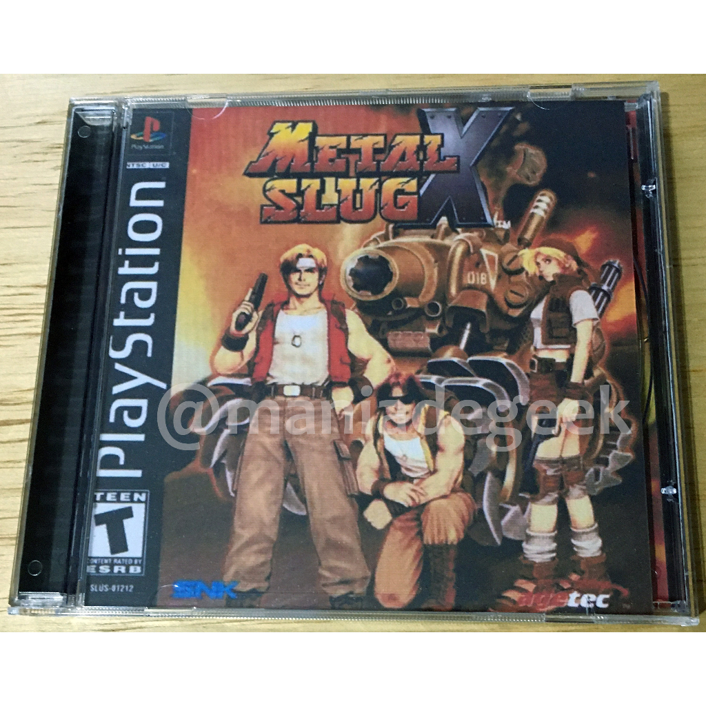 Jogo Metal Slug X de Play 1 PsOne | Shopee Brasil