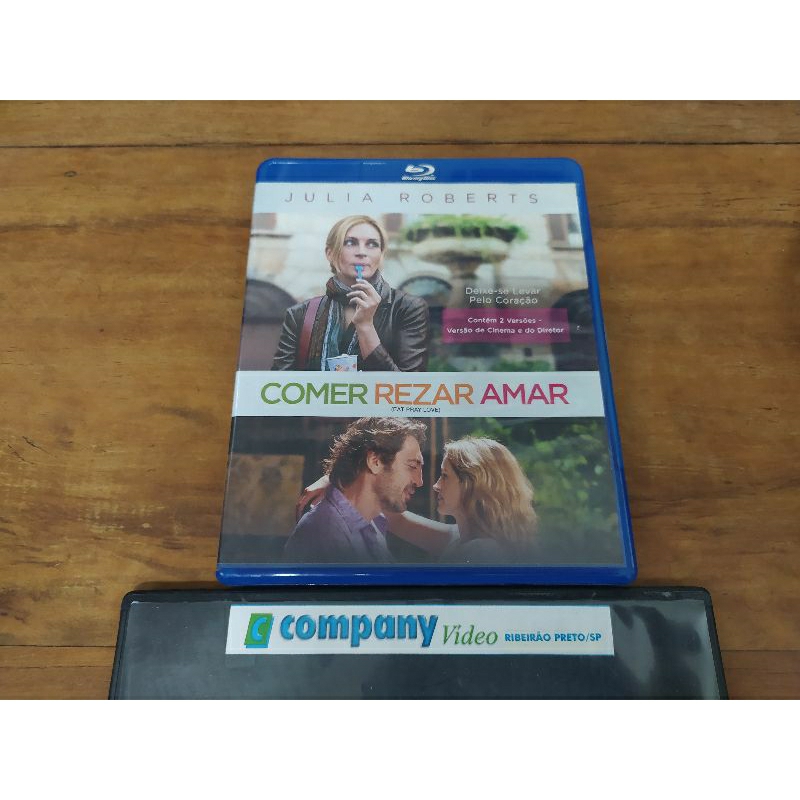 Blu Ray Comer Rezar Amar Julia Roberts Original Usado | Shopee Brasil