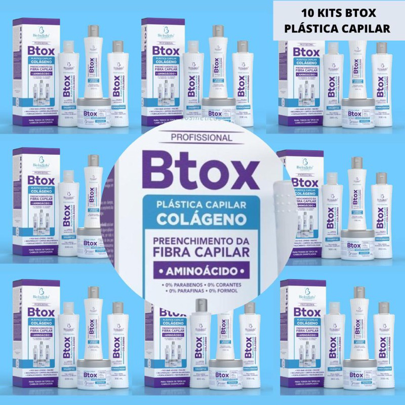 Kit Btox Bio Instinto Mary Life (10 Kits) | Shopee Brasil