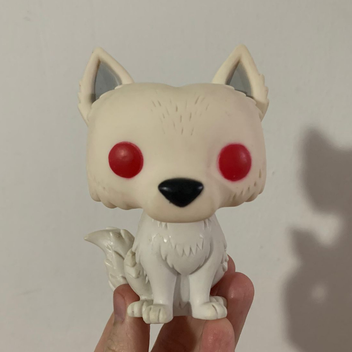 Funko Pop Ghost 19 - Game of Thrones (loose / sem caixa) | Shopee Brasil