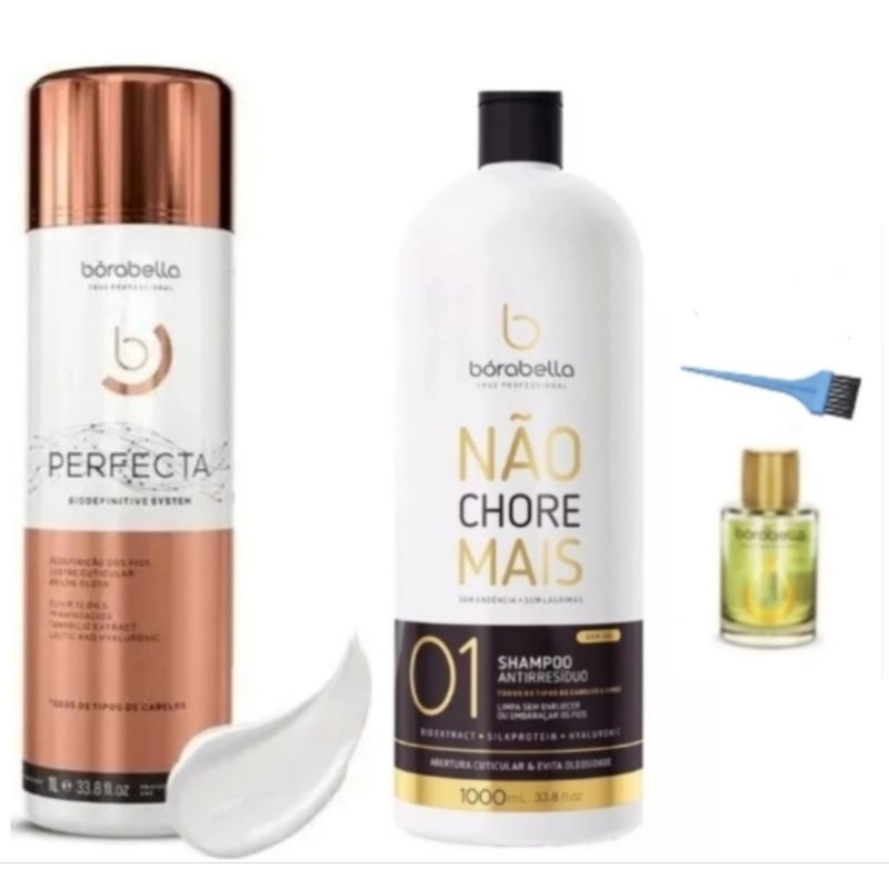 Borabella Perfecta Litro + Shampoo Anti-residuo | Shopee Brasil