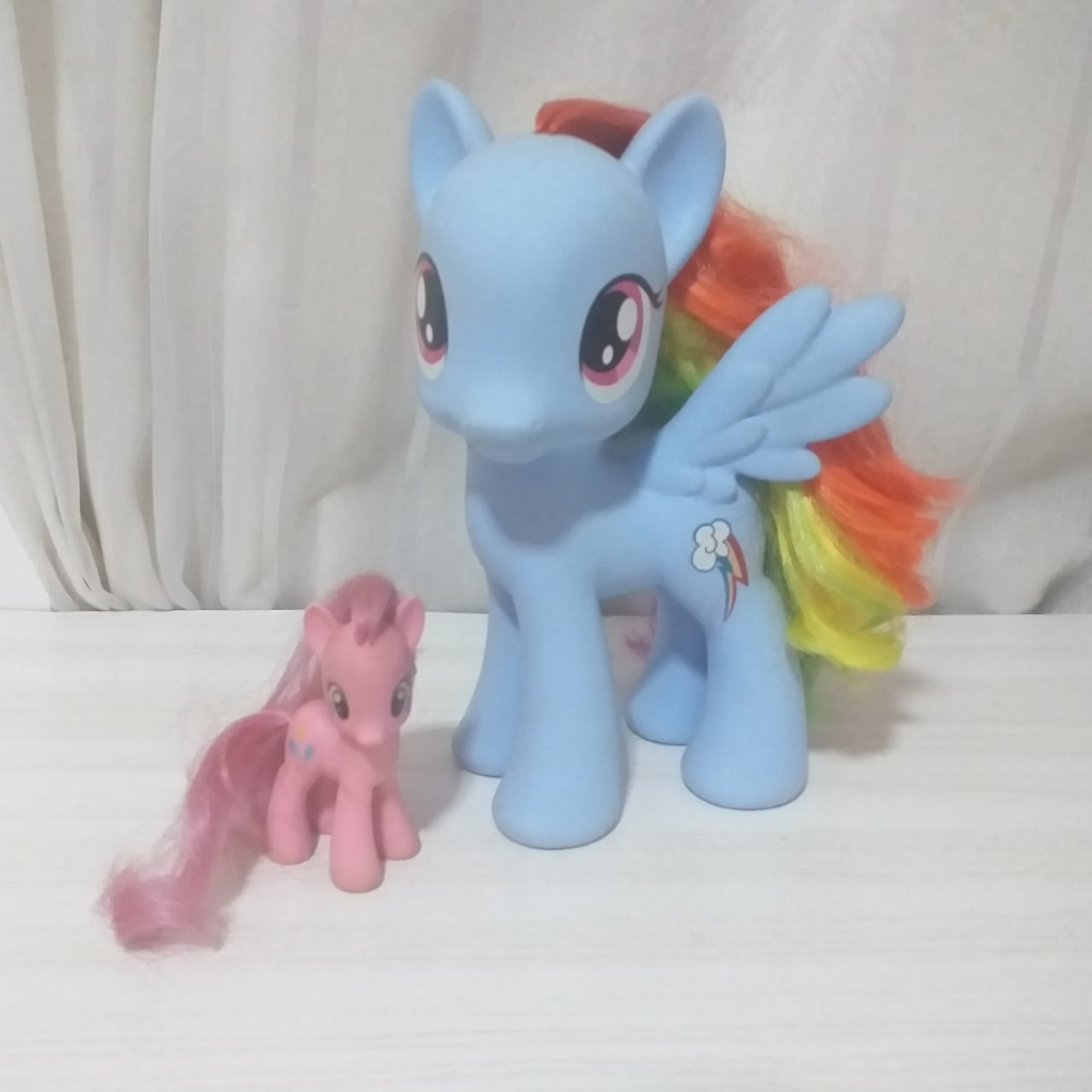 Rainbow Dash Grande (10 cm) - My Little Pony | Shopee Brasil