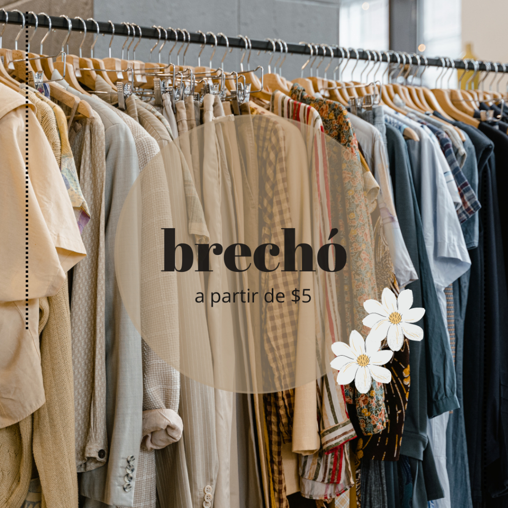 brechó, roupas e acessórios a partir de $5 - Escorrega o Preço