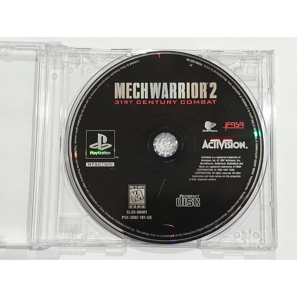 MechWarrior 2 p/ Playstation 1 PS1 Original (disco) | Shopee Brasil