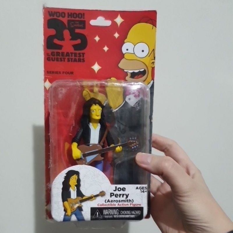 joe Perry os simpsons neca ORIGINAL LACRADO | Shopee Brasil
