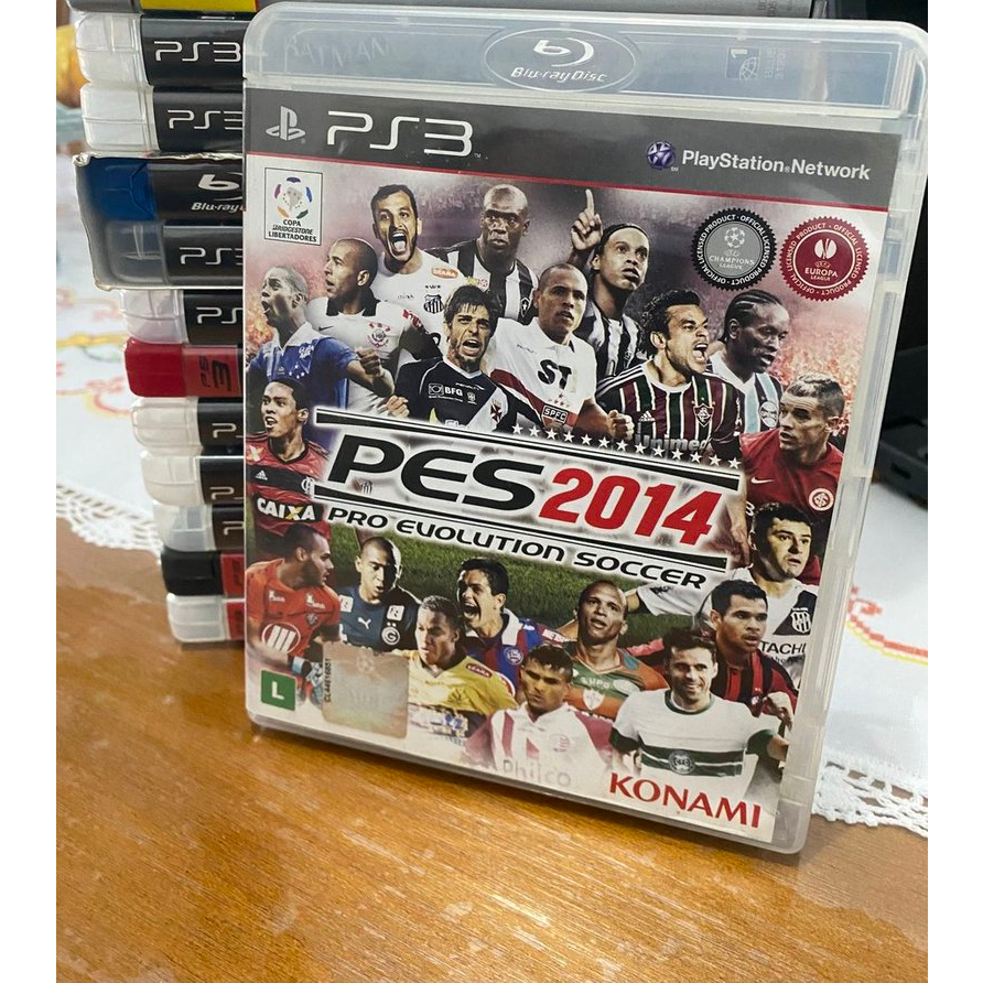 Jogo PES 2014 PS3 - Mídia Física | Shopee Brasil