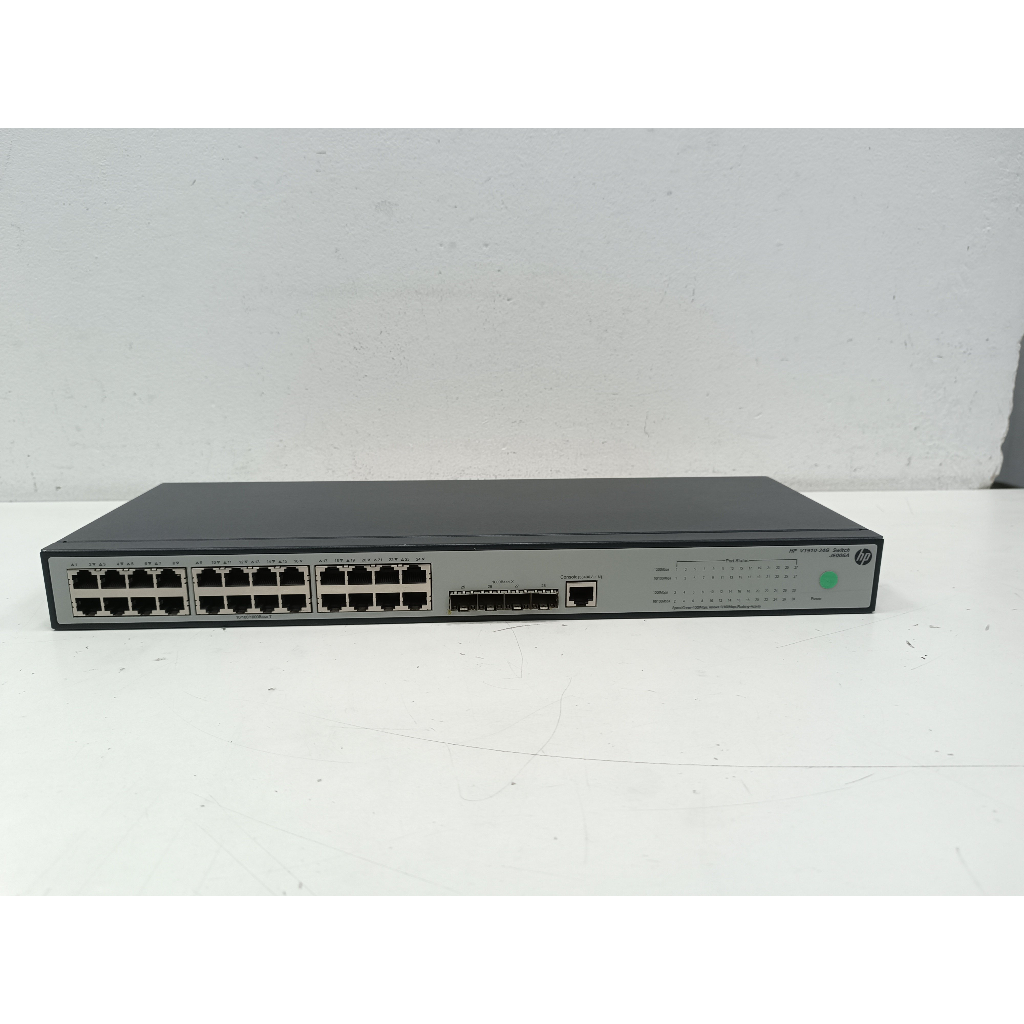 Switch HP V1910-24G JE006A 24 Portas Gigabit Garantia Nf | Shopee Brasil