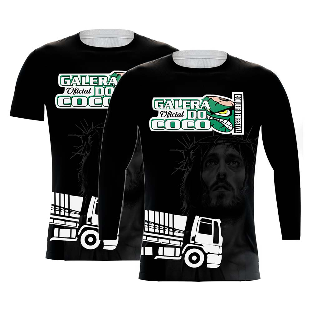 Kit Camiseta Manga Curta E Longa Caminhoneiro Caminhão Galera Oficial ...