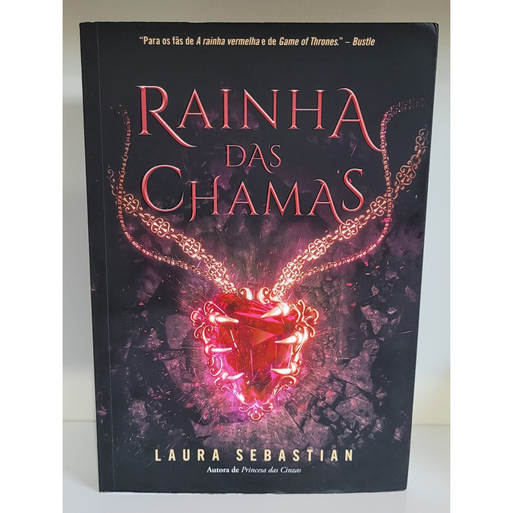 Livro - Rainha das Chamas (Laura Sebastian) | Shopee Brasil