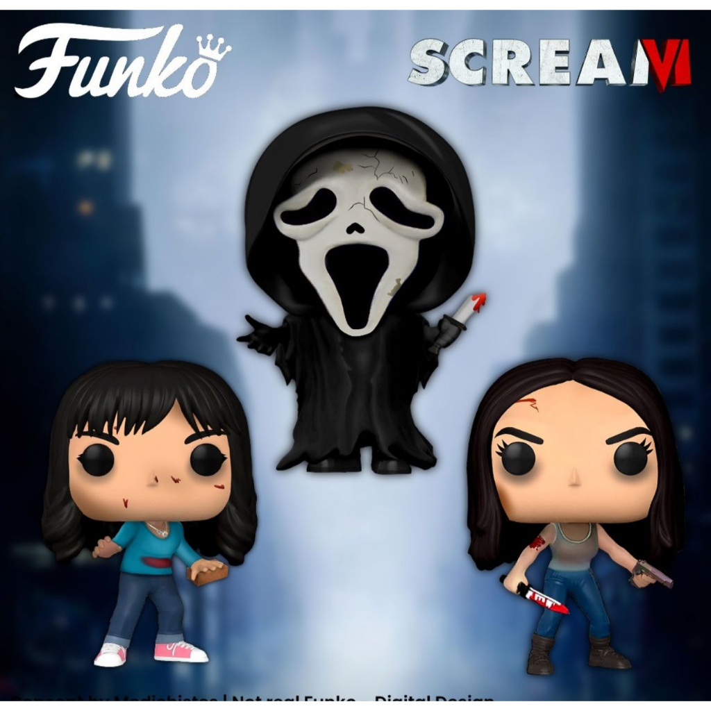 Funko Pop Pânico 6 VI Personalizado 3D | Shopee Brasil