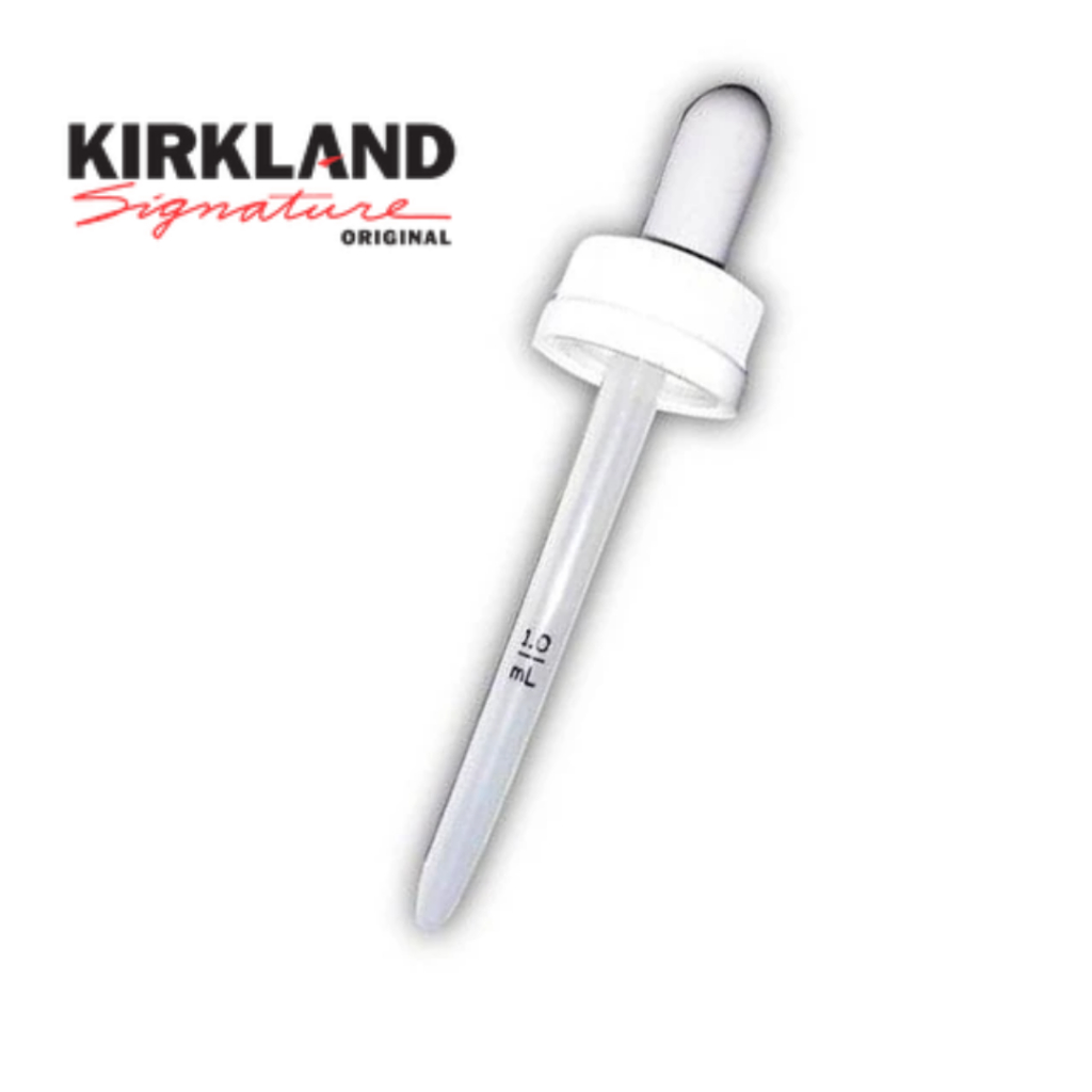 Aplicador Dosador Pipeta Plástica Conta Gotas 1ML Importada Minoxidil Kirkland Original - Faz a Boa!