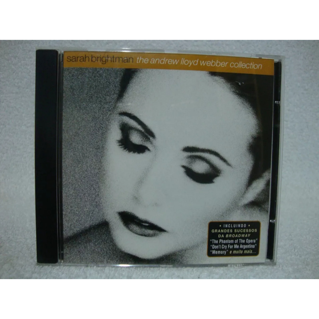 Cd Sarah Brightman- The Andrew Lloyd Webber Collection | Shopee Brasil