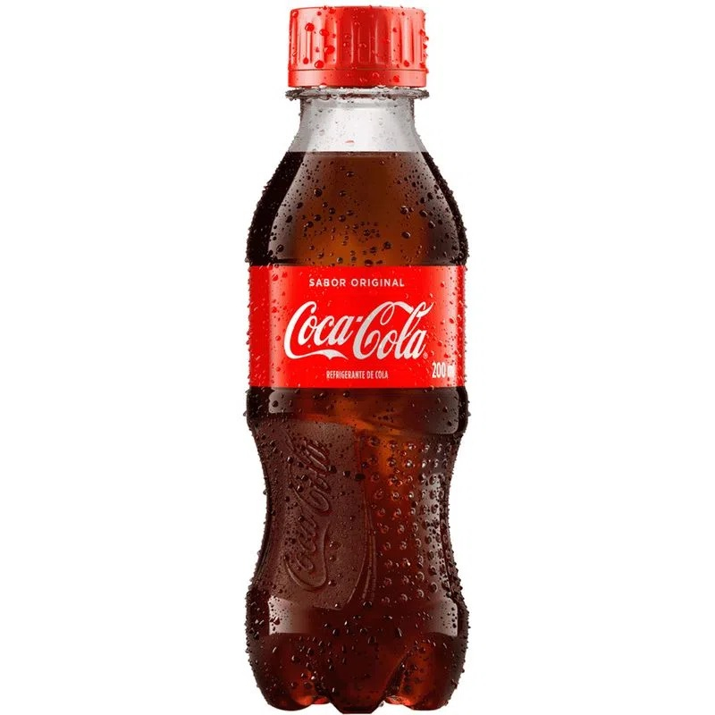 Refrigerante Mini Coca Cola Garrafinha 200ml C/12 Unidades | Shopee Brasil
