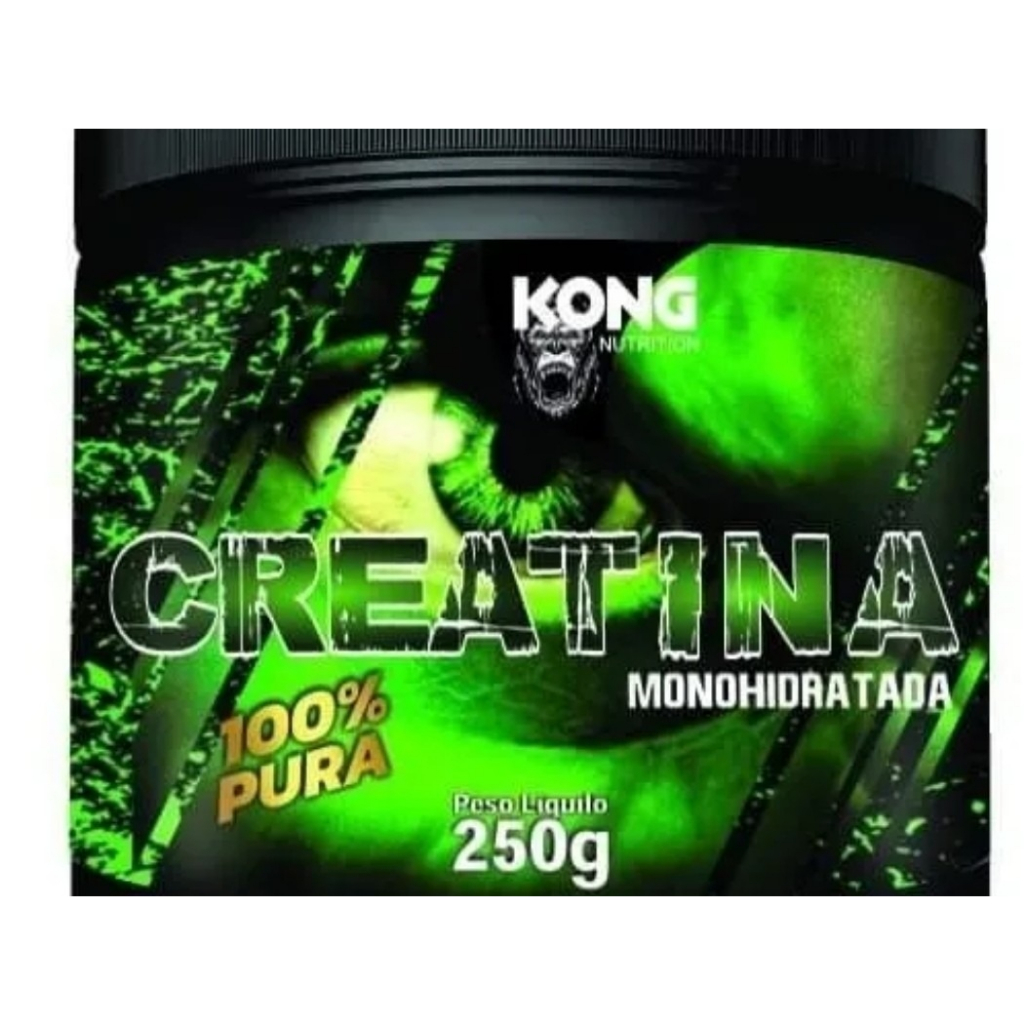 creatina kong nutrition 100% pure 250g | Shopee Brasil