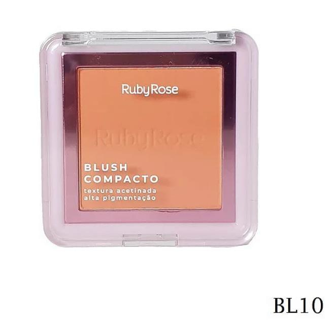 novo Blush Compacto Ruby Rose HB-861 | Shopee Brasil
