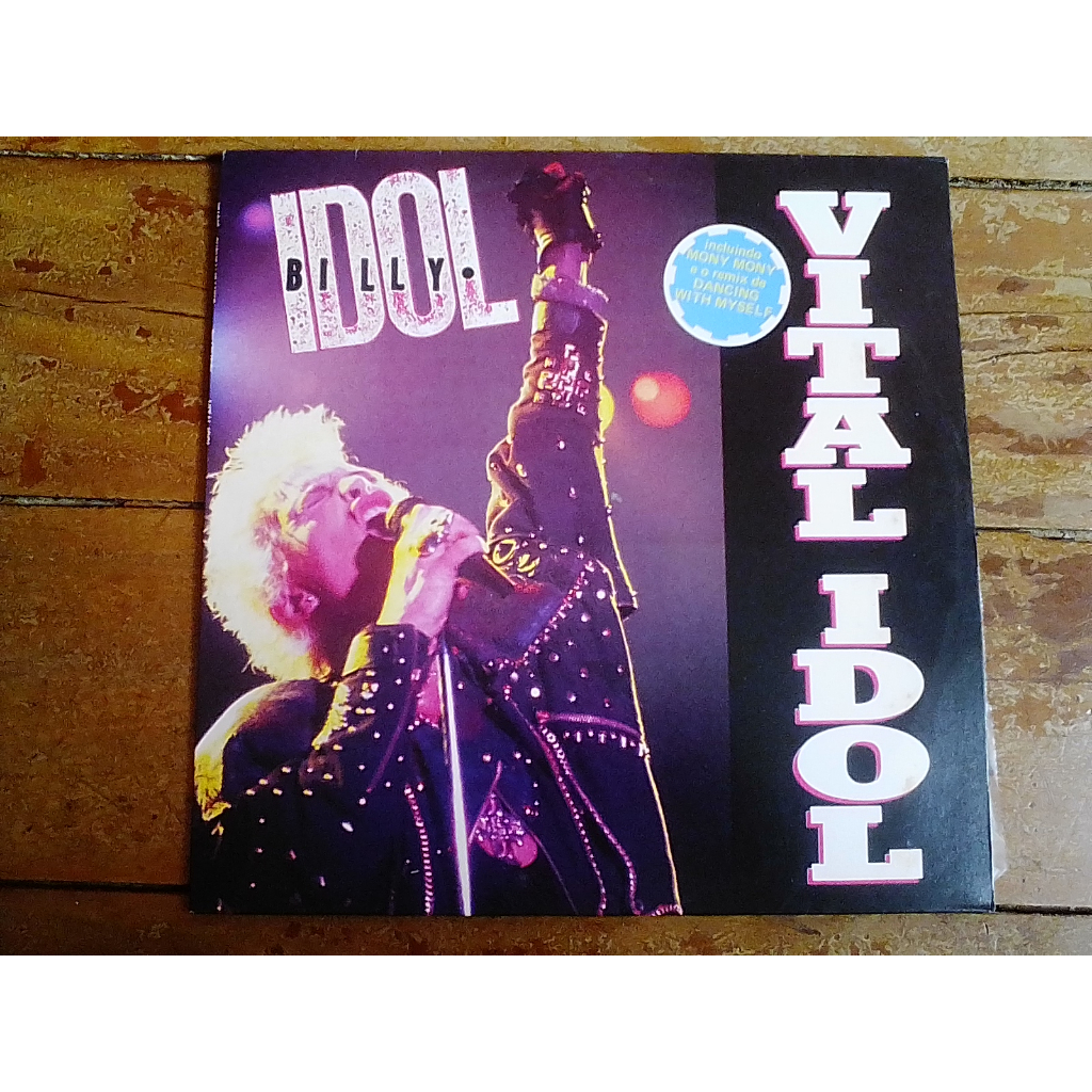 Lp Vinl Billy Idol - Vital Idol | Shopee Brasil