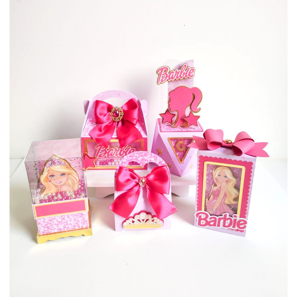 KIT PERSONALIZADOS DE LUXO BARBIE | Shopee Brasil