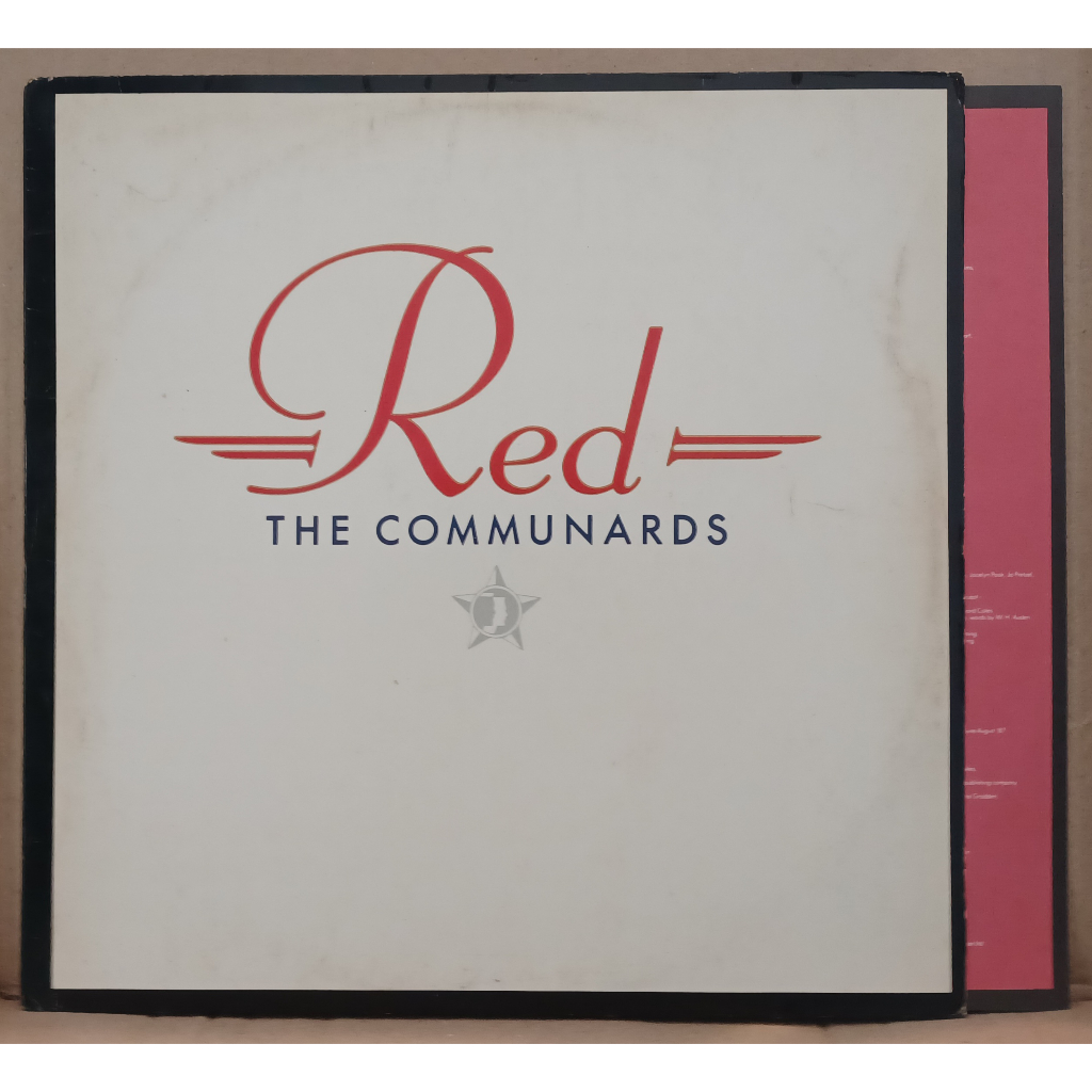 LP Disco De Vinil The Communards - Red - Com Encarte LP Excelente Capa ...