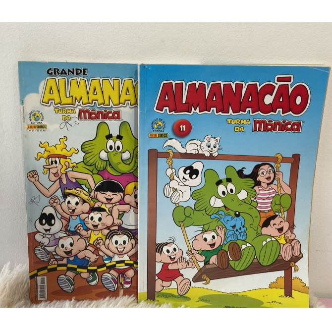 Kit Grande almanaque turma da monicae almanacão turma da monica gibis ...