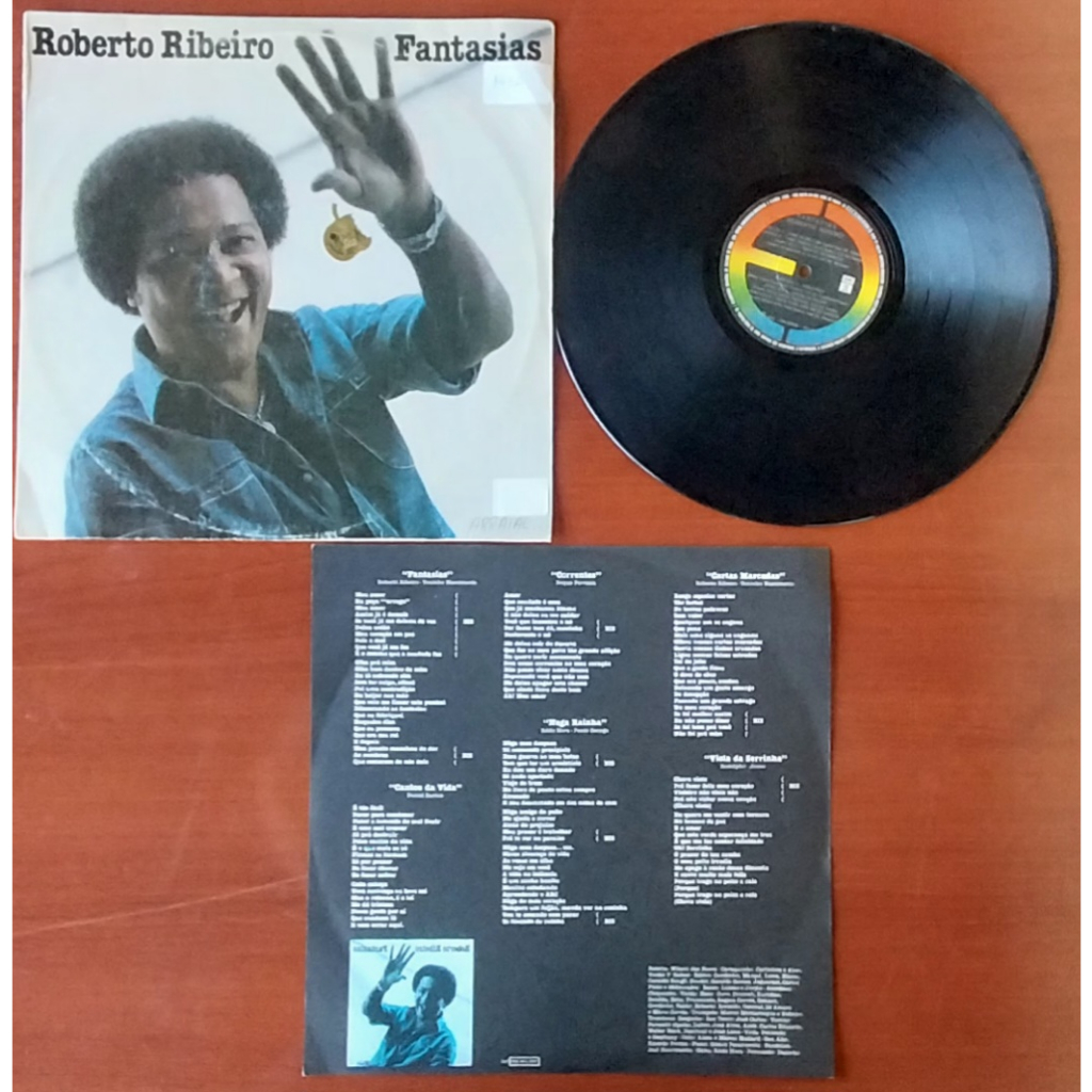 LP - ROBERTO RIBEIRO - FANTASIAS - 1982 - COM ENCARTE - GRAVADORA EMI ...