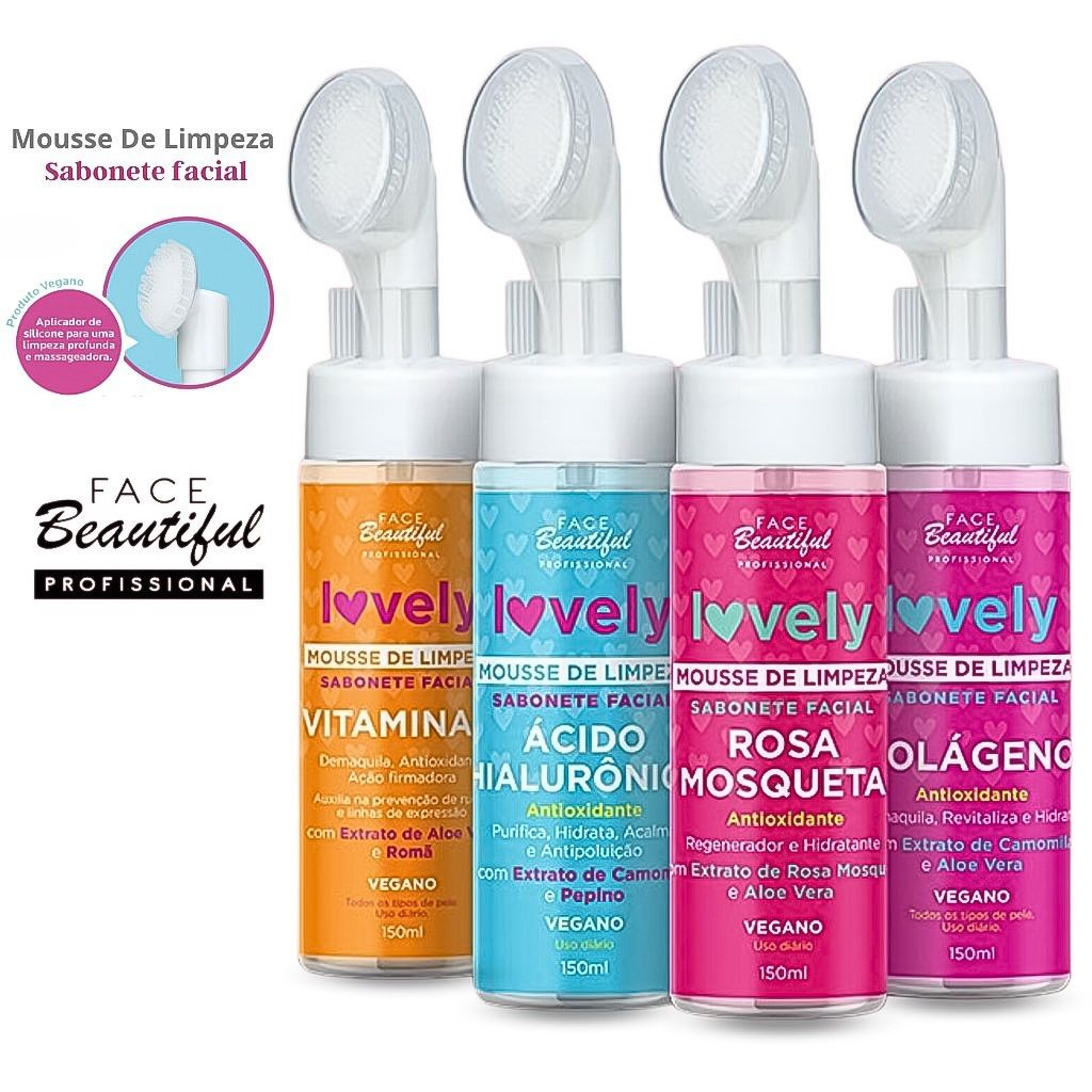 Espuma De Limpeza Facial Skin Care Mousse Micelar Cuidados Faciais ...