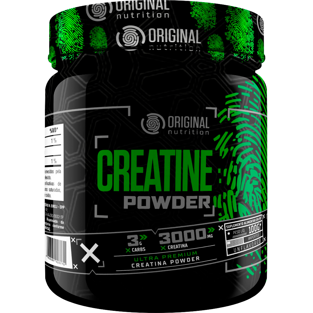 Creatina Powder 100G - Original Nutrition | Shopee Brasil