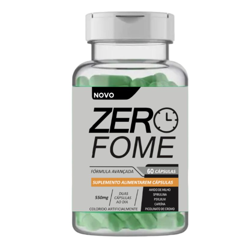 ZERO FOME ORIGINAL LOJA OFICIAL 60 CAPSULAS | Shopee Brasil