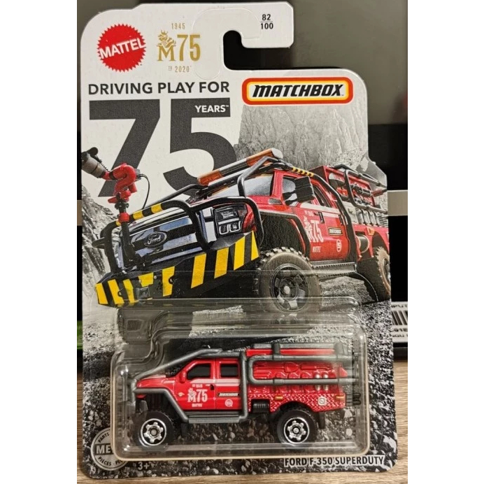 Matchbox Ford F350 especial 75 anos | Shopee Brasil