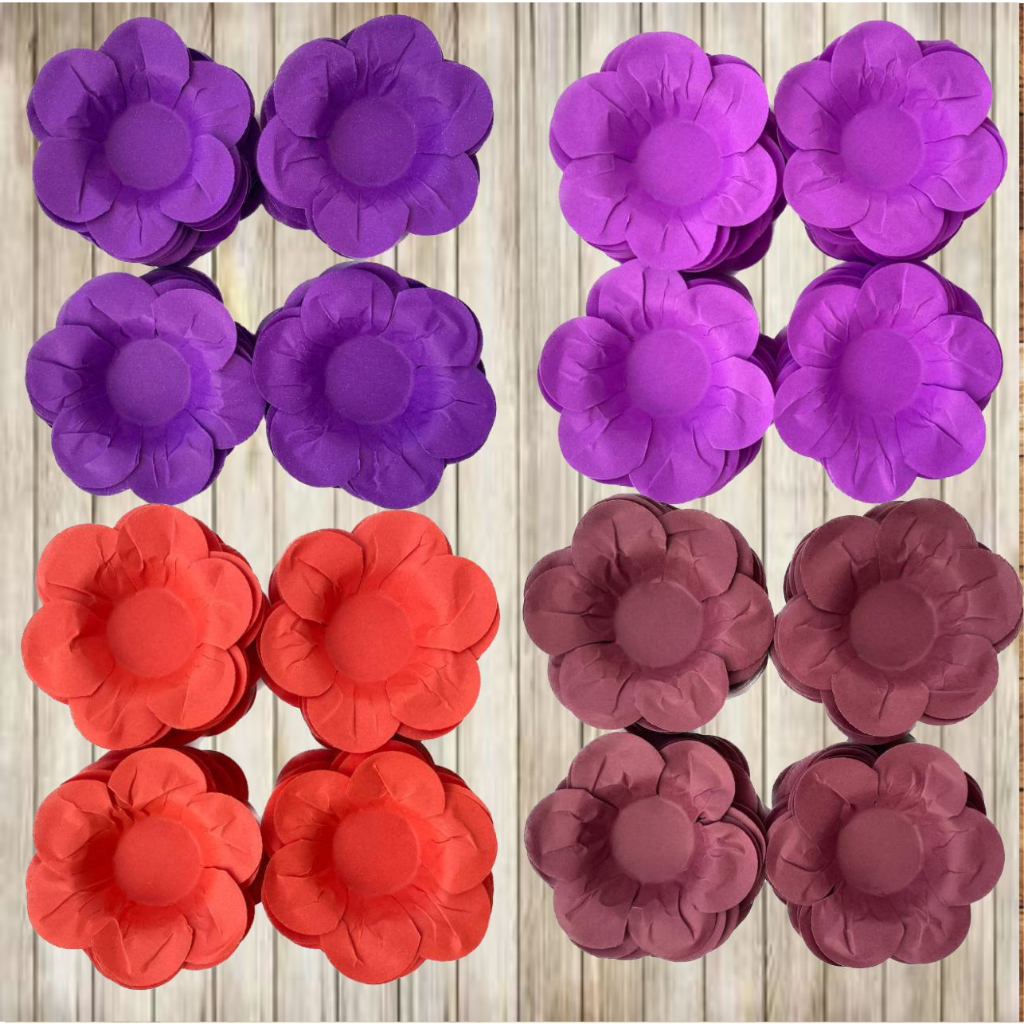 Forminha de Flor/Margarida para doces finos, brigadeiro, beijinho ...