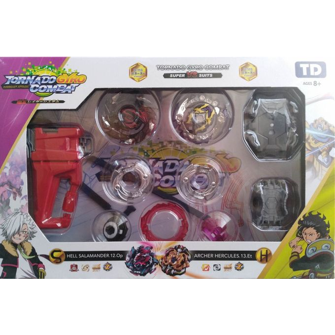 Beyblade Booster Salamander x Archer Hercules - Storm Gyro | Shopee Brasil