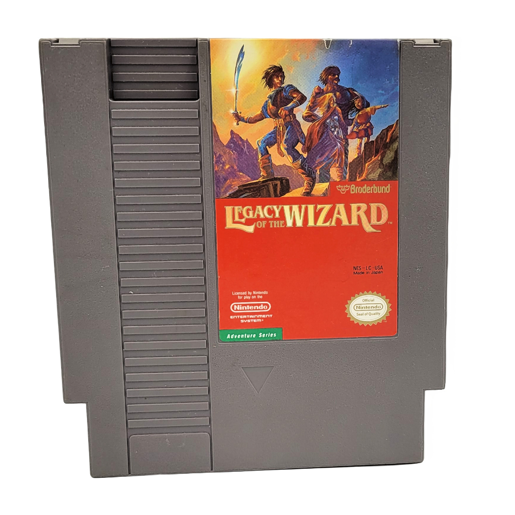 Nintendo NES 8 Bit: Jogo Legacy of The Wizard | Shopee Brasil