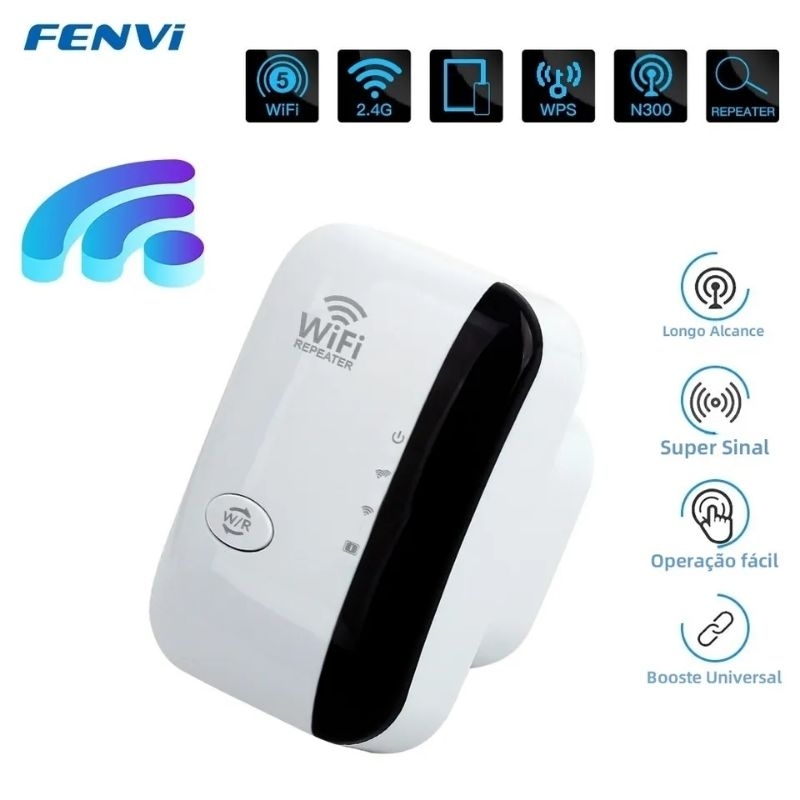 Repetidor de Sinal Wi-Fi para Longo Alcance Bivolt | Shopee Brasil