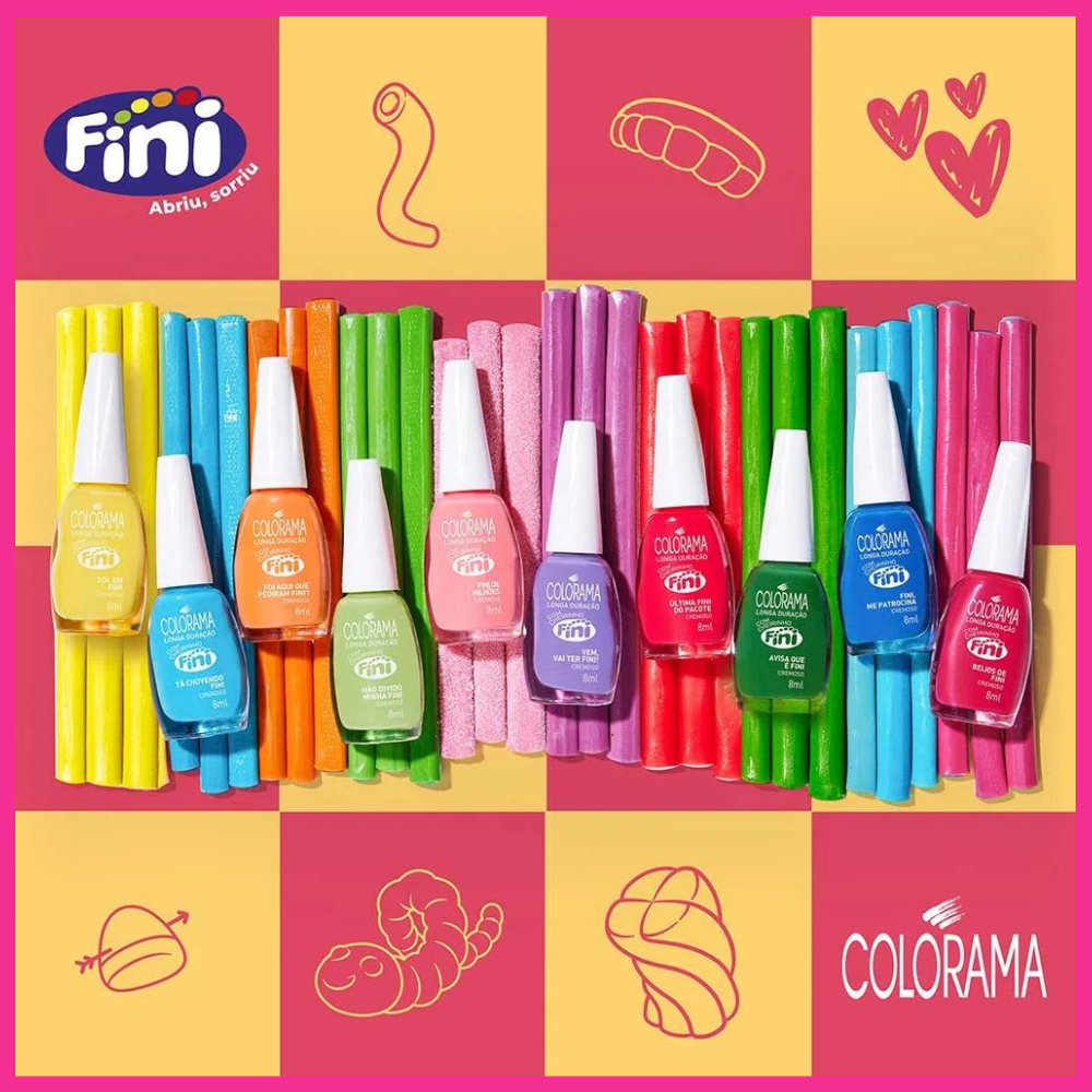 Esmalte Colorama com Cheirinho de FINI 8ml coleção nova | Shopee Brasil