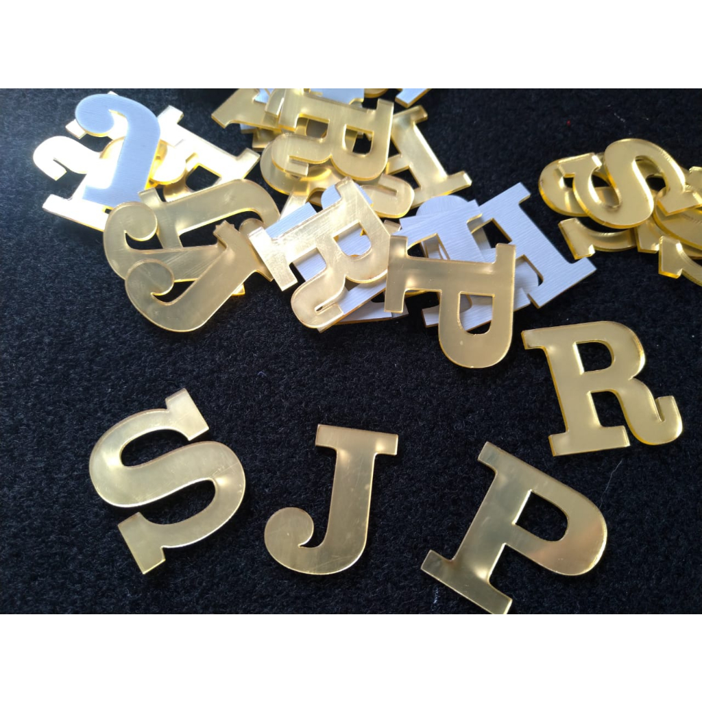 Letras em Acrilico - Alfabeto completo - 26 letras - Acrilico 4cm ...